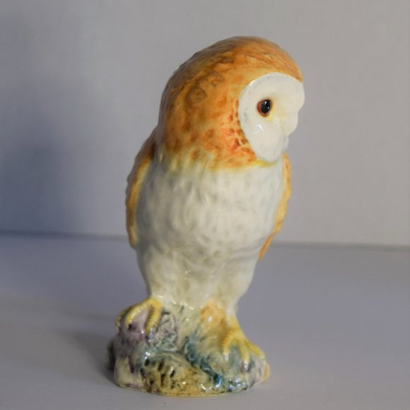 Beswick | Accents | Vintage Beswick Pottery Barn Owl Figurine 226 Hand ...